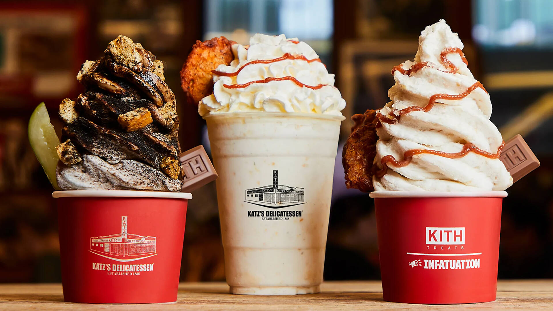 Katz’s Deli and Kith Treats Launch Deli-Themed Sundaes