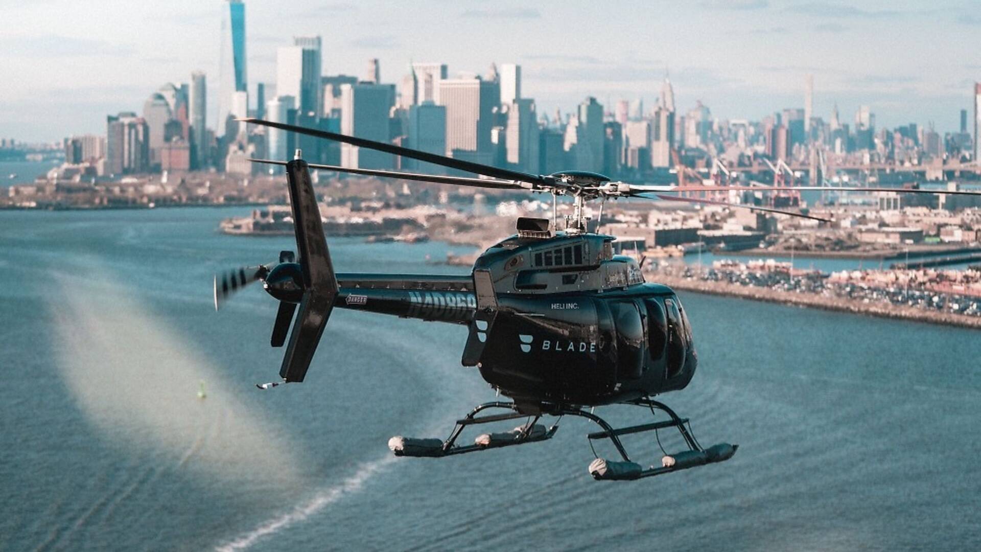 Next Year, Uber App Offers Blade Helicopter and Seaplane Bookings