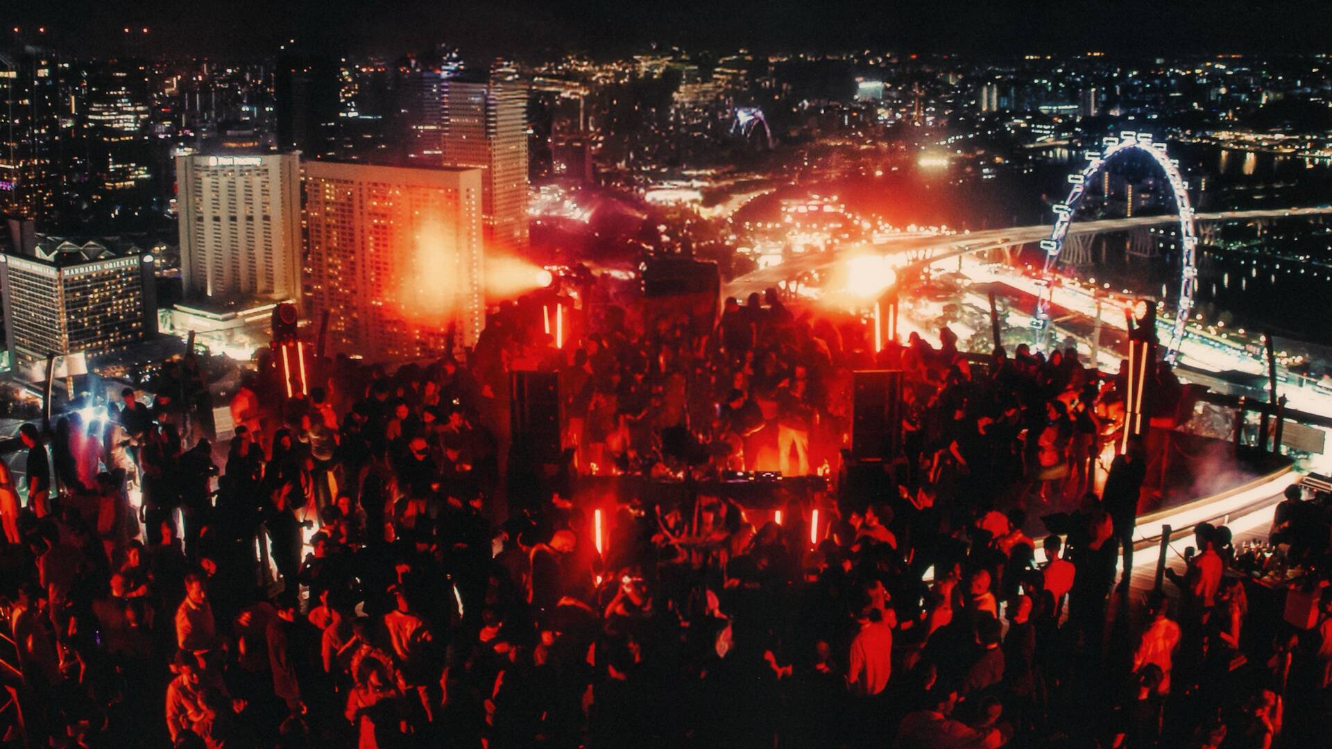 The World's Only Rooftop Party With A Hemispherical 360-degree Setup Is ...
