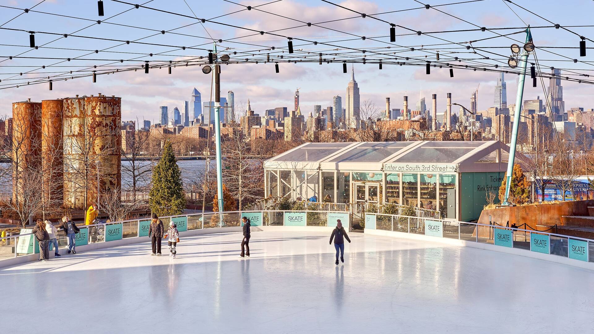 Brooklyn’s Domino Park ice rink will reopen for 2025–26 season