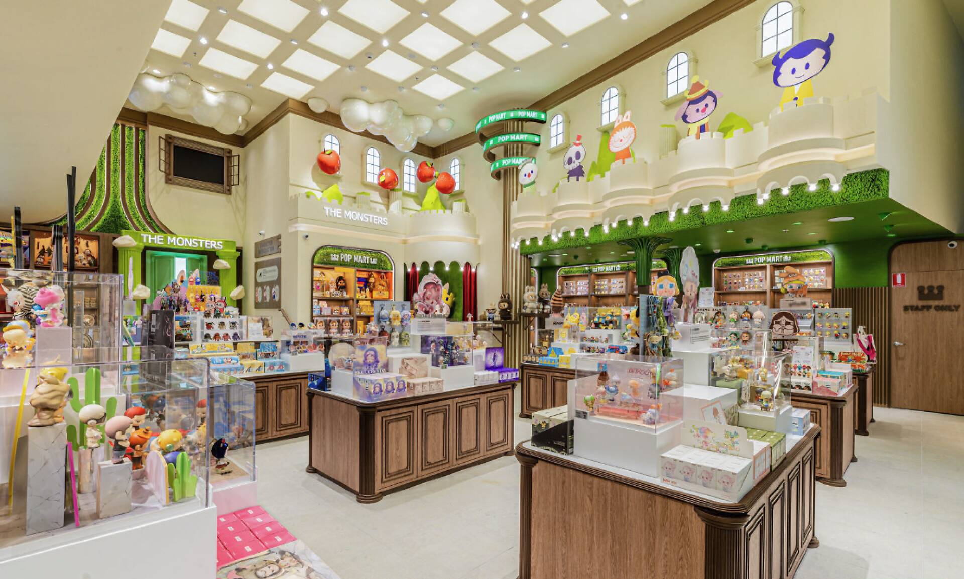 Pop Mart has just opened one of its biggest Labubu stores in Sydney