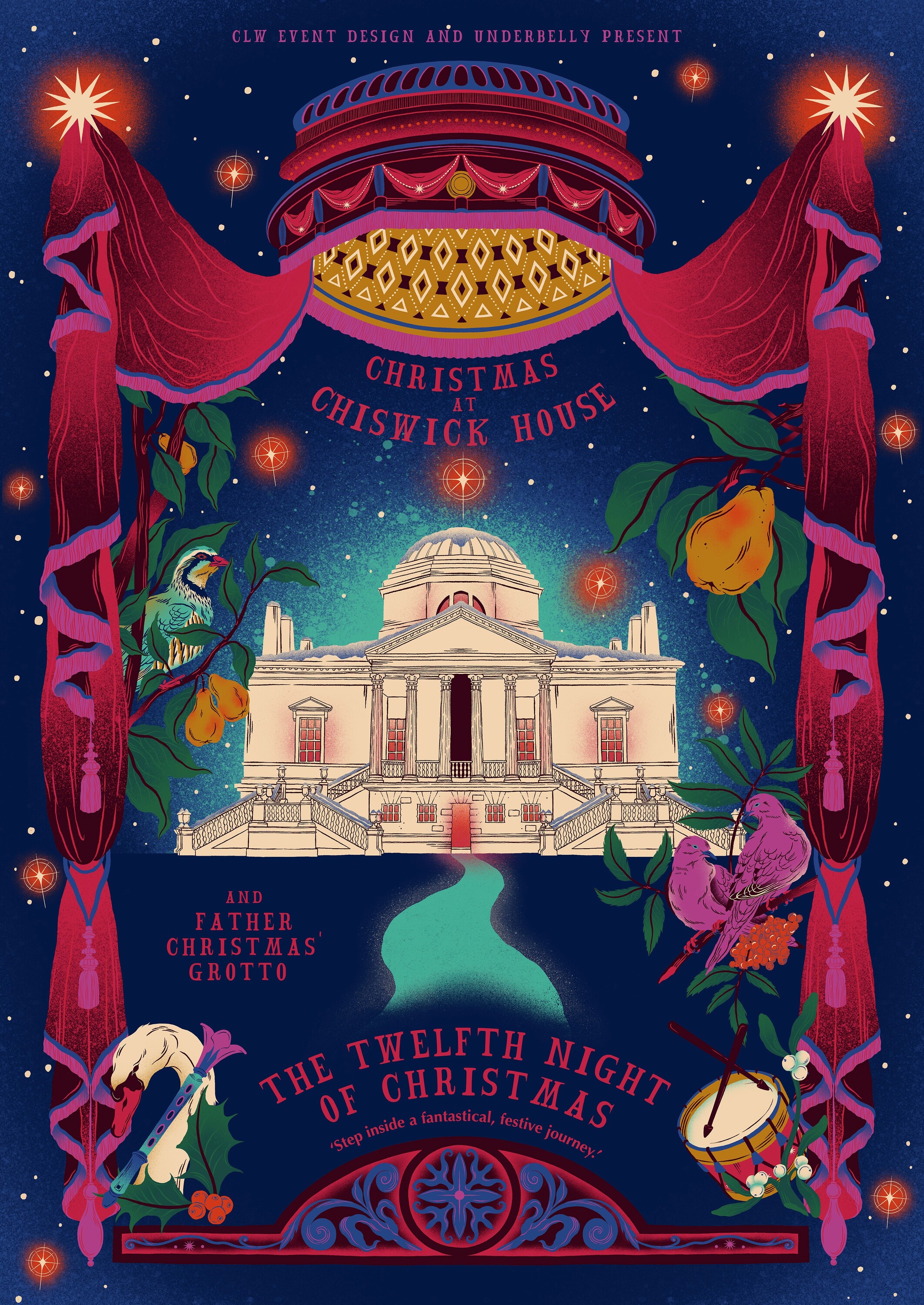 Twelve Day of Christmas, Chiswick House: Chiswick House celebrates ...