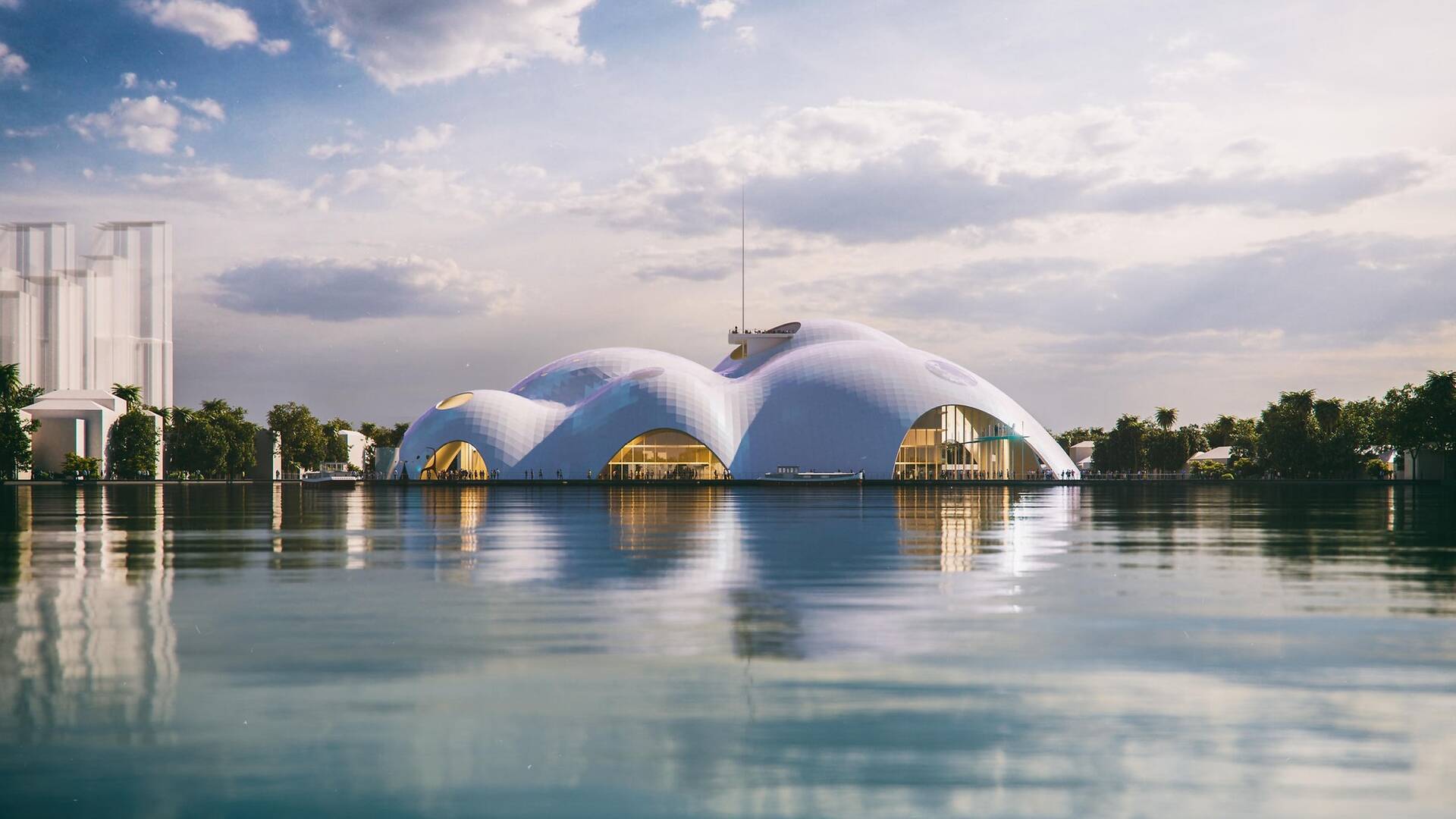 Isola Della Musica: Hanoi's Newest Floating Opera House is a Stunning ...