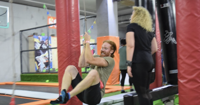 Retro Recess trampoline and laser tag | Things to do in Chiang Mai