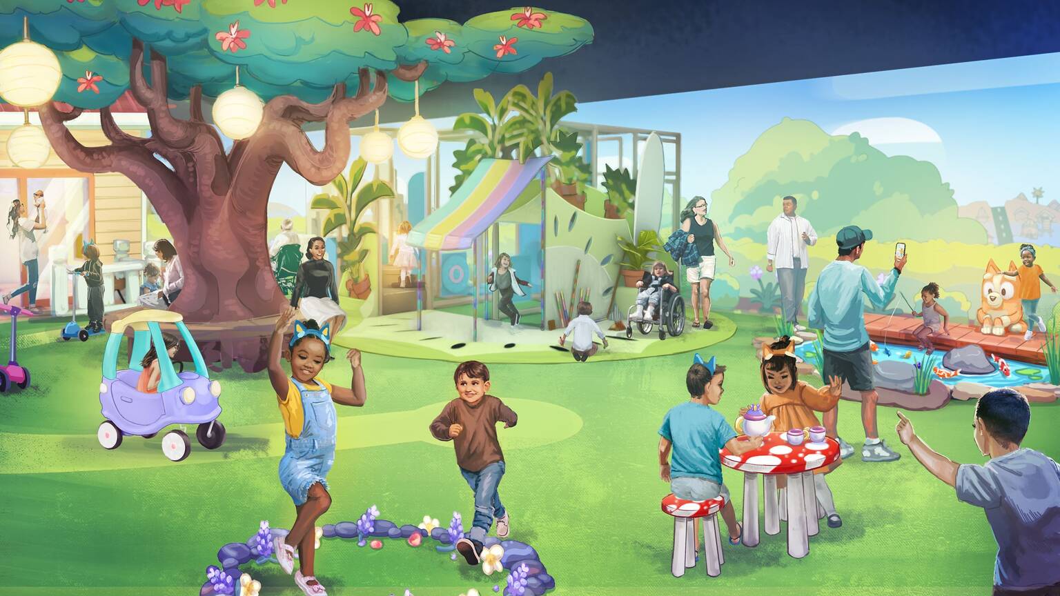 A New Immersive Bluey Experience Will Open in Miami This Fall
