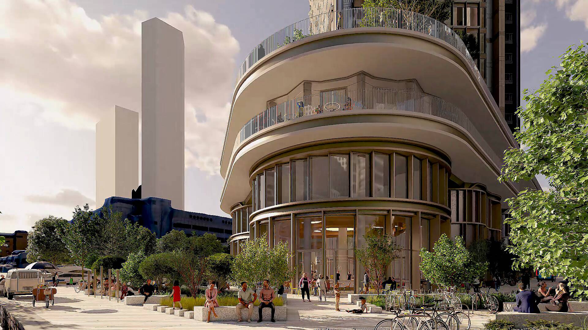 77 Marsh Wall: Gigantic New 54 Skyscraper Tower Is Planned For Canary Wharf