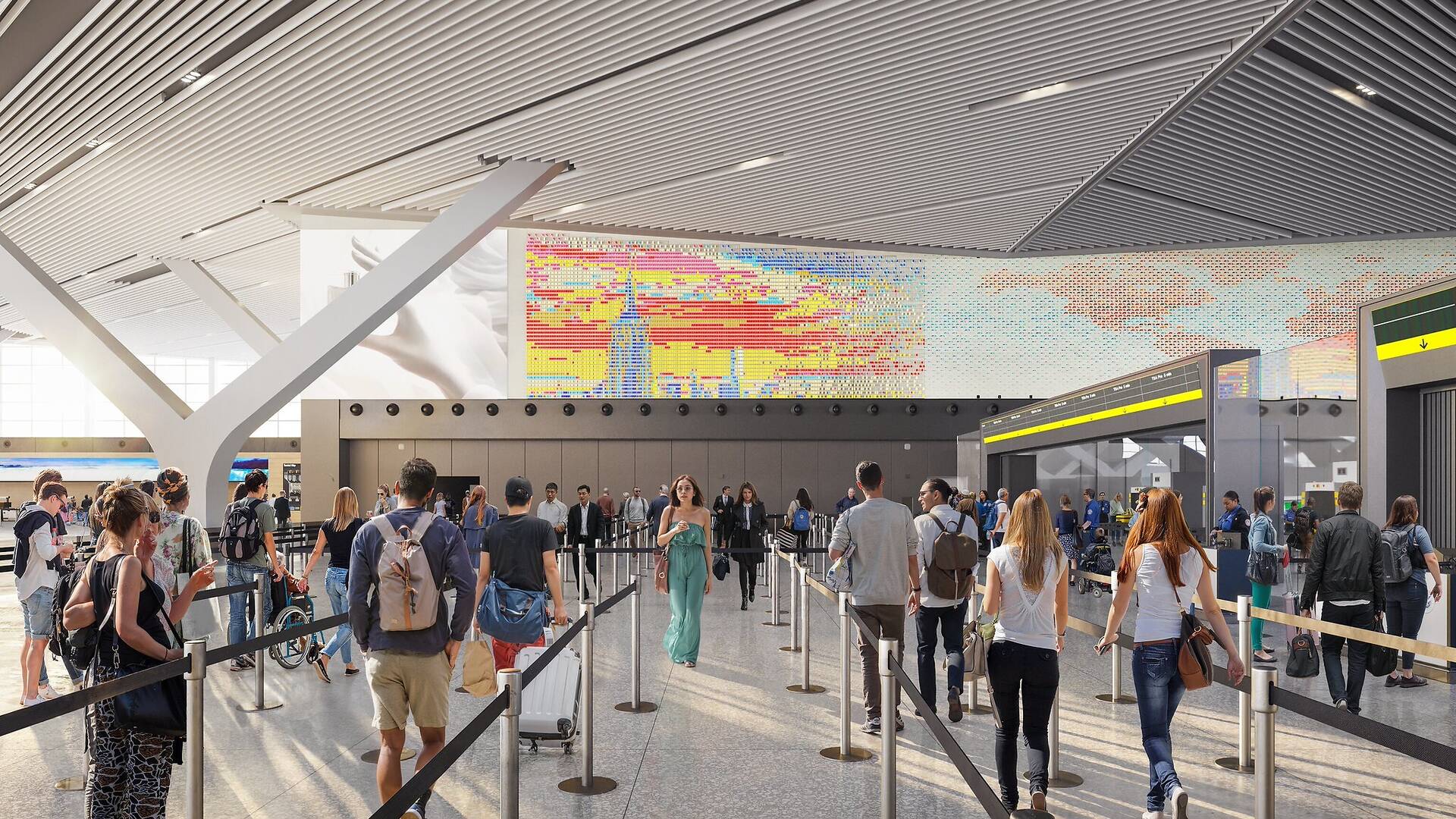 JFK Terminal One Unveils Striking New Art Program in NYC