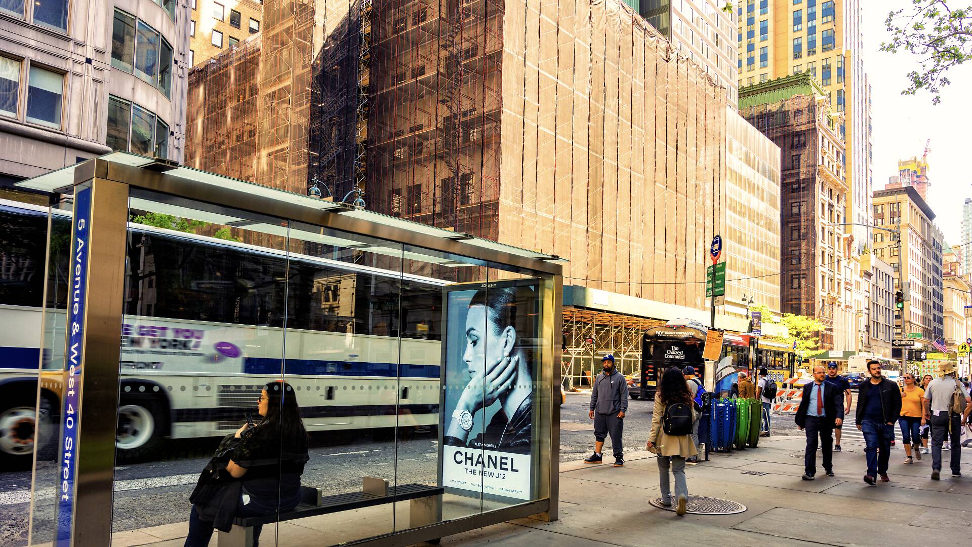 NYC Will Add Seating to Nearly All Bus Stops by 2035. Here is How.