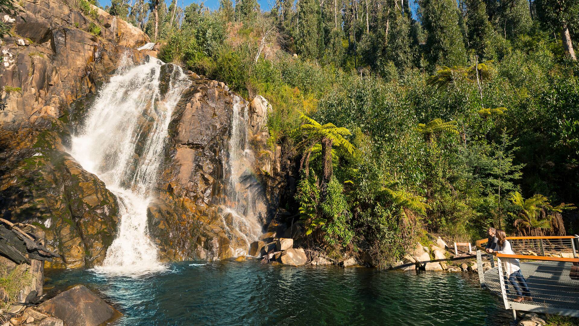 This stunning hike passes one of Victoria's tallest waterfalls