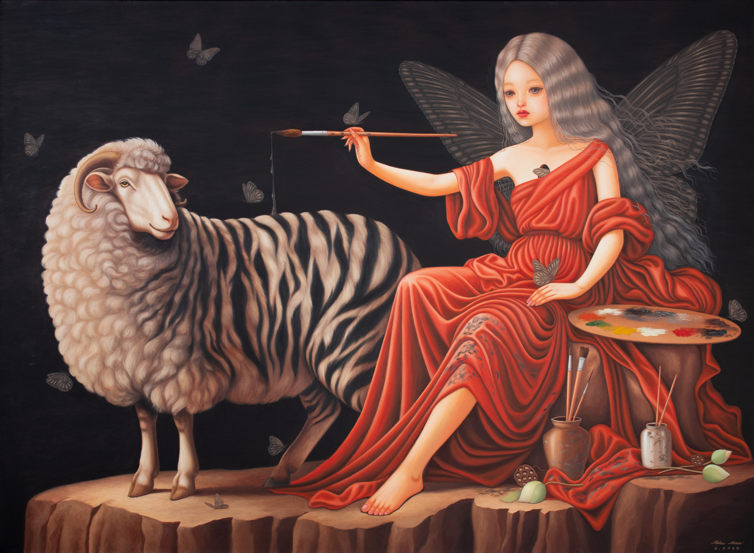 Watch Malee Naree decode human contradiction through paintings ...