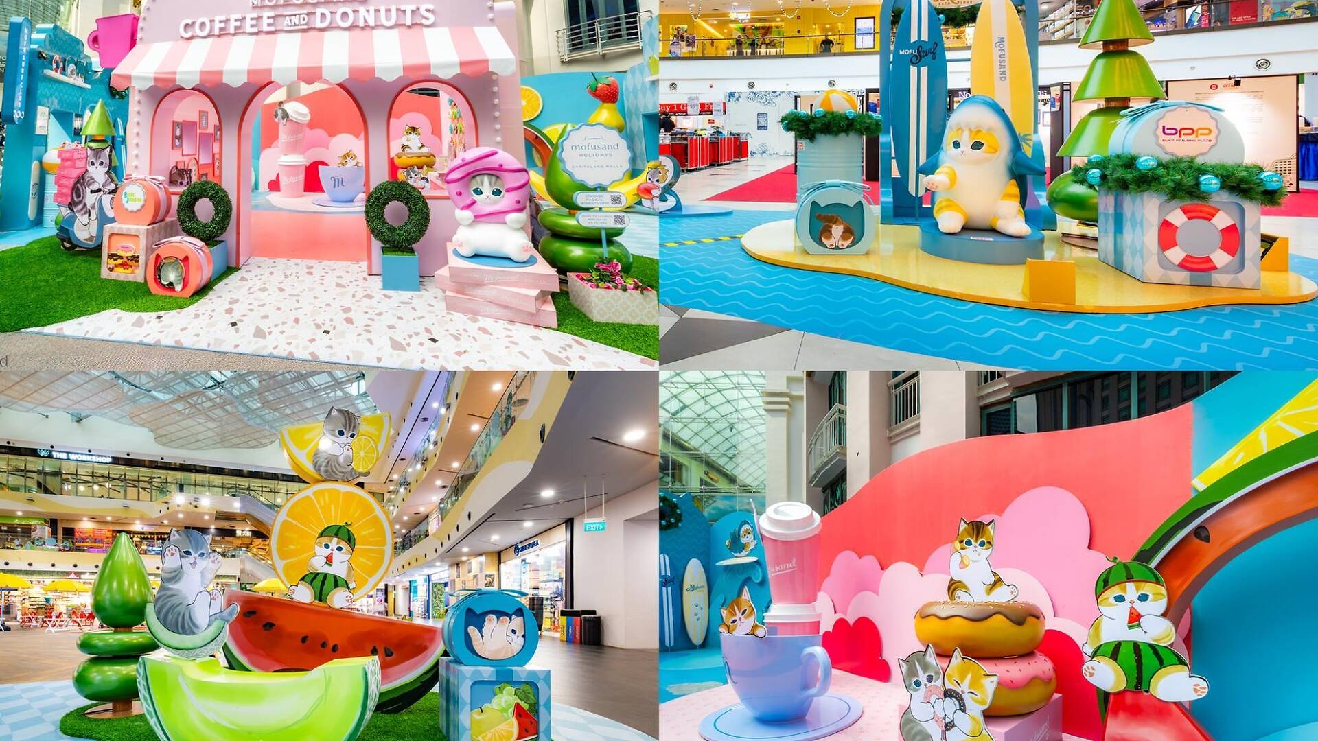 Mofusand Christmas Singapore: Cat Displays Take Over 17 Malls, Plus Six ...