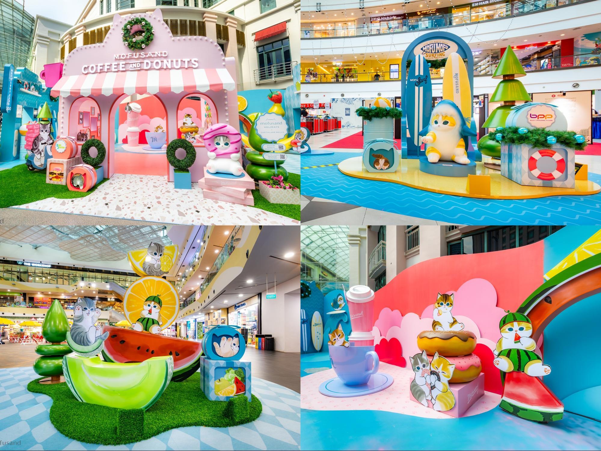 Mofusand Christmas Singapore: Cat Displays Take Over 17 Malls, Plus Six ...