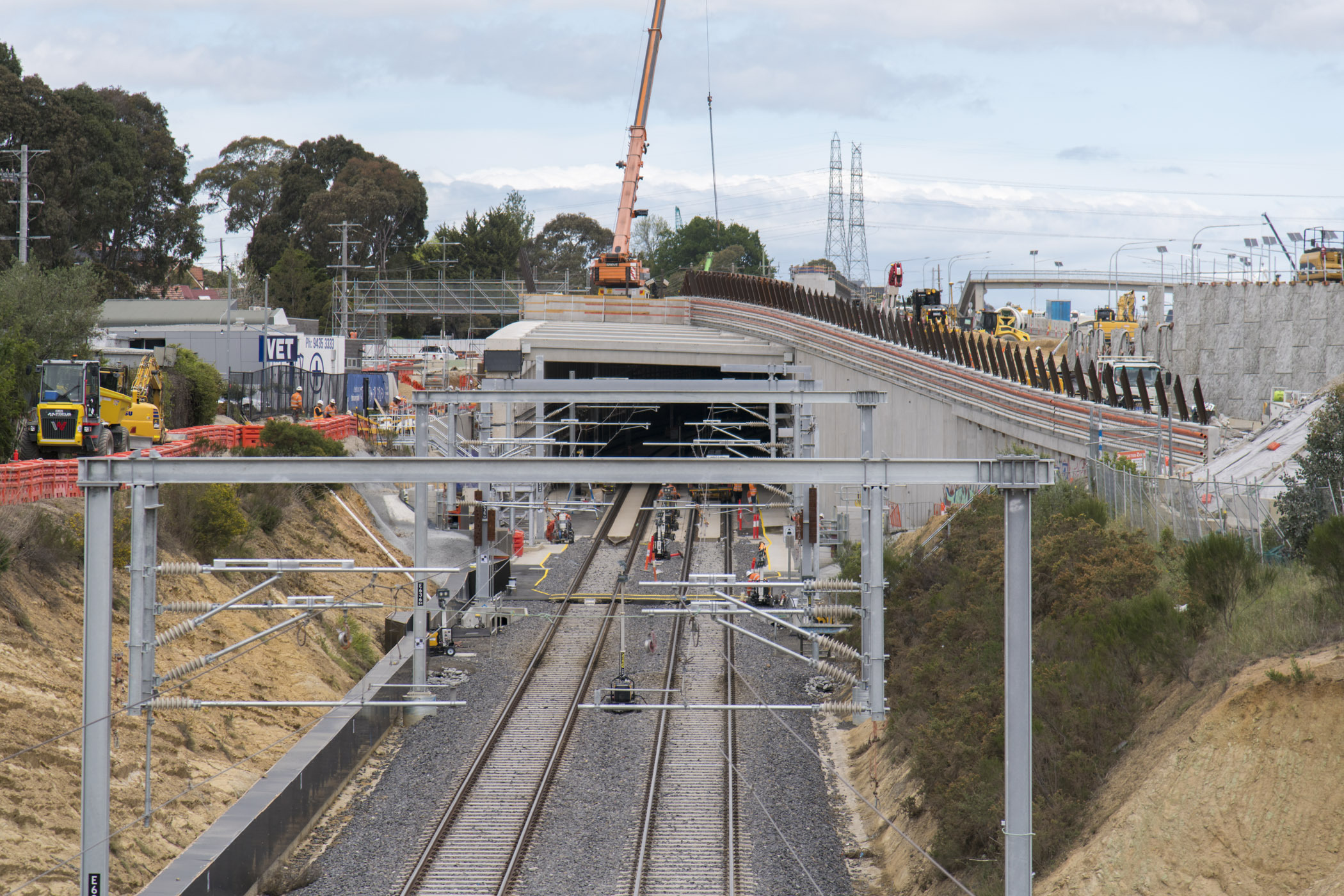 Melbourne's third-longest underground rail tunnel is officially complete