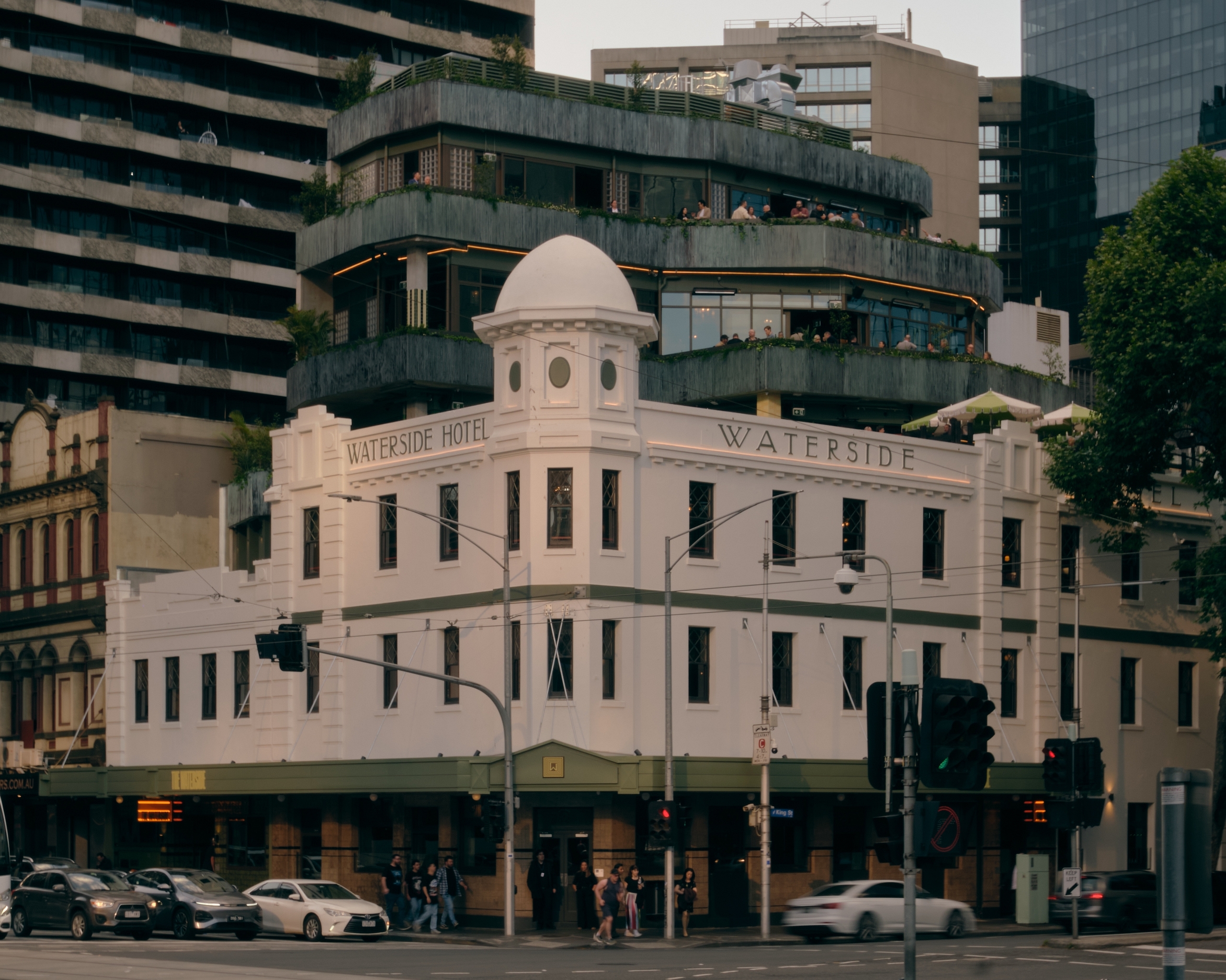 A historic Melbourne pub has reopened after a major seven-storey glow-up