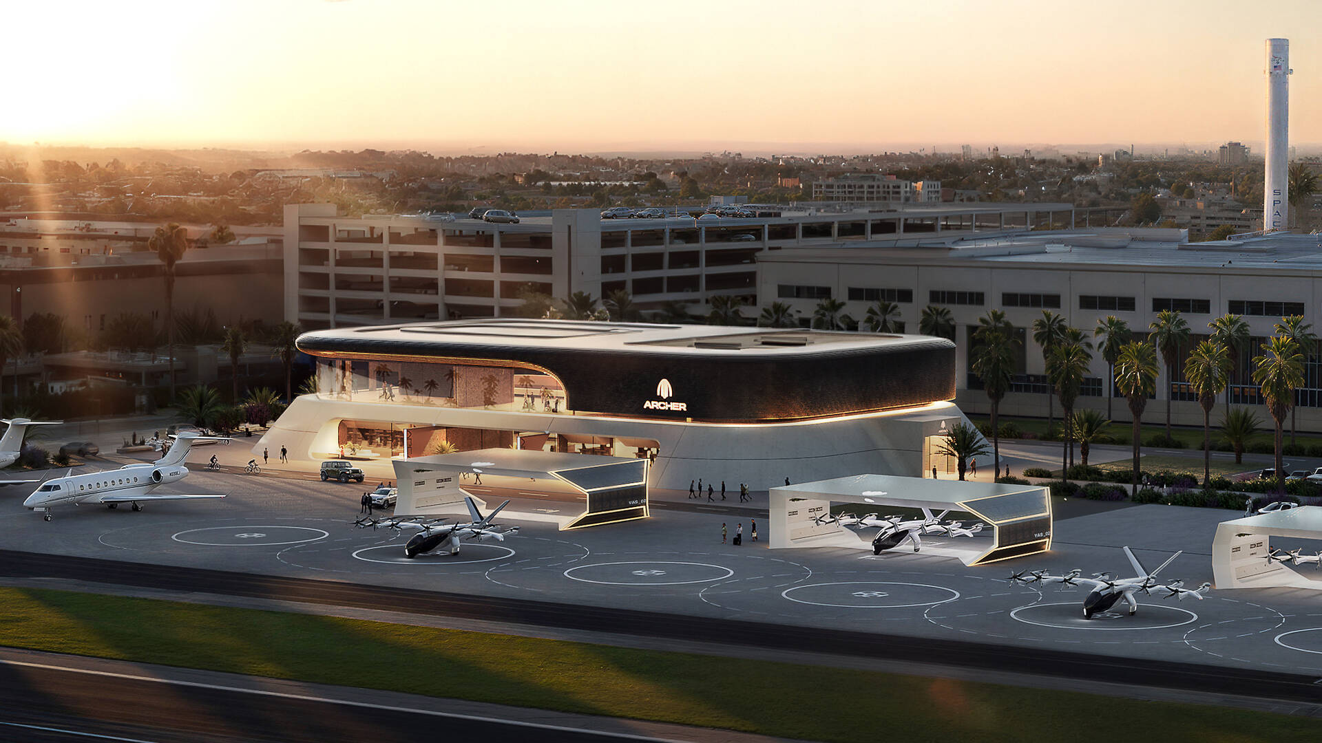 The Official Air Taxi Company for the L.A. Olympics Just Bought an Airport