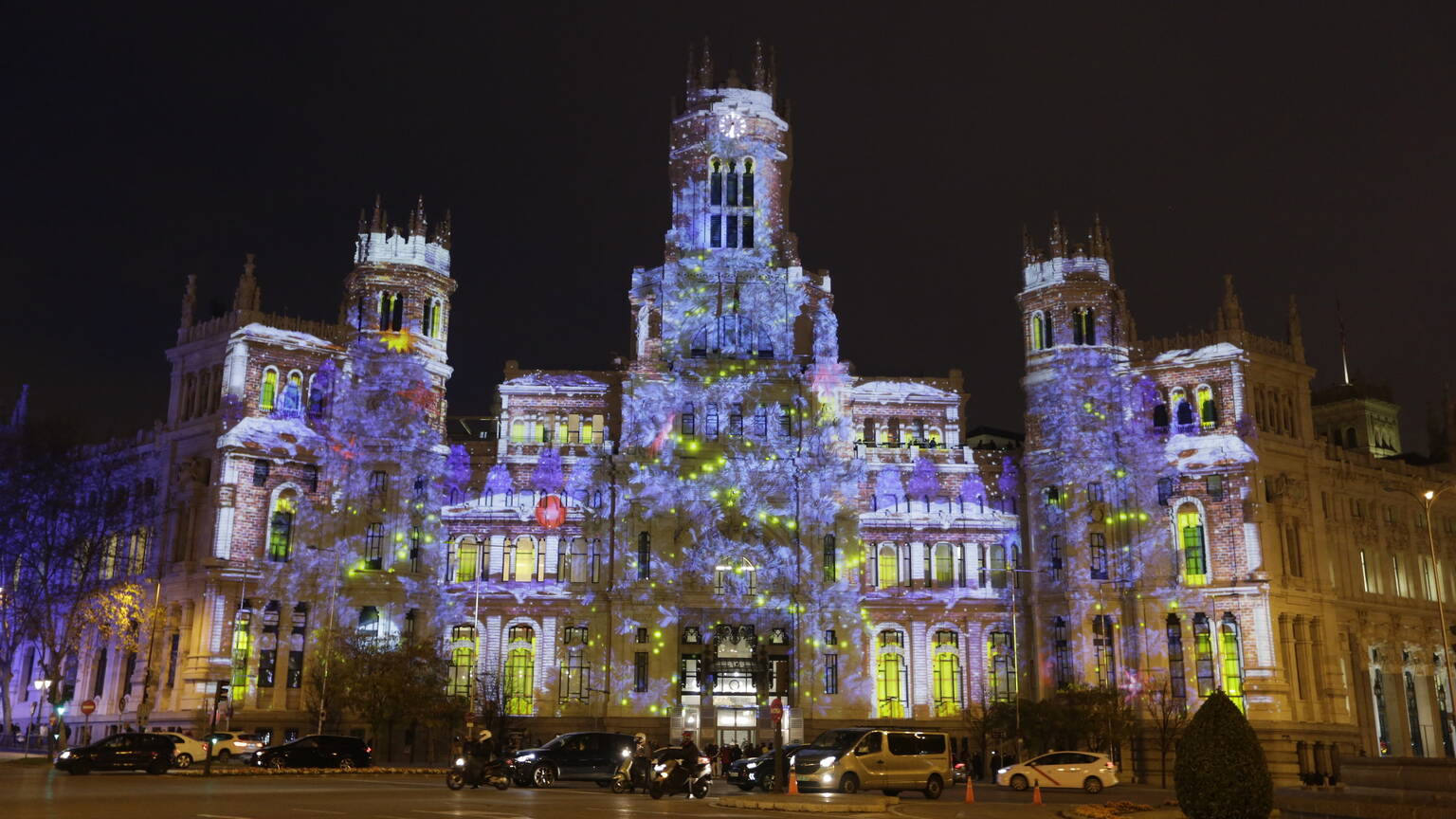 Un impresionante 'videomapping' en el Palacio de Cibeles dará la bienvenida a la Navidad en Madrid
