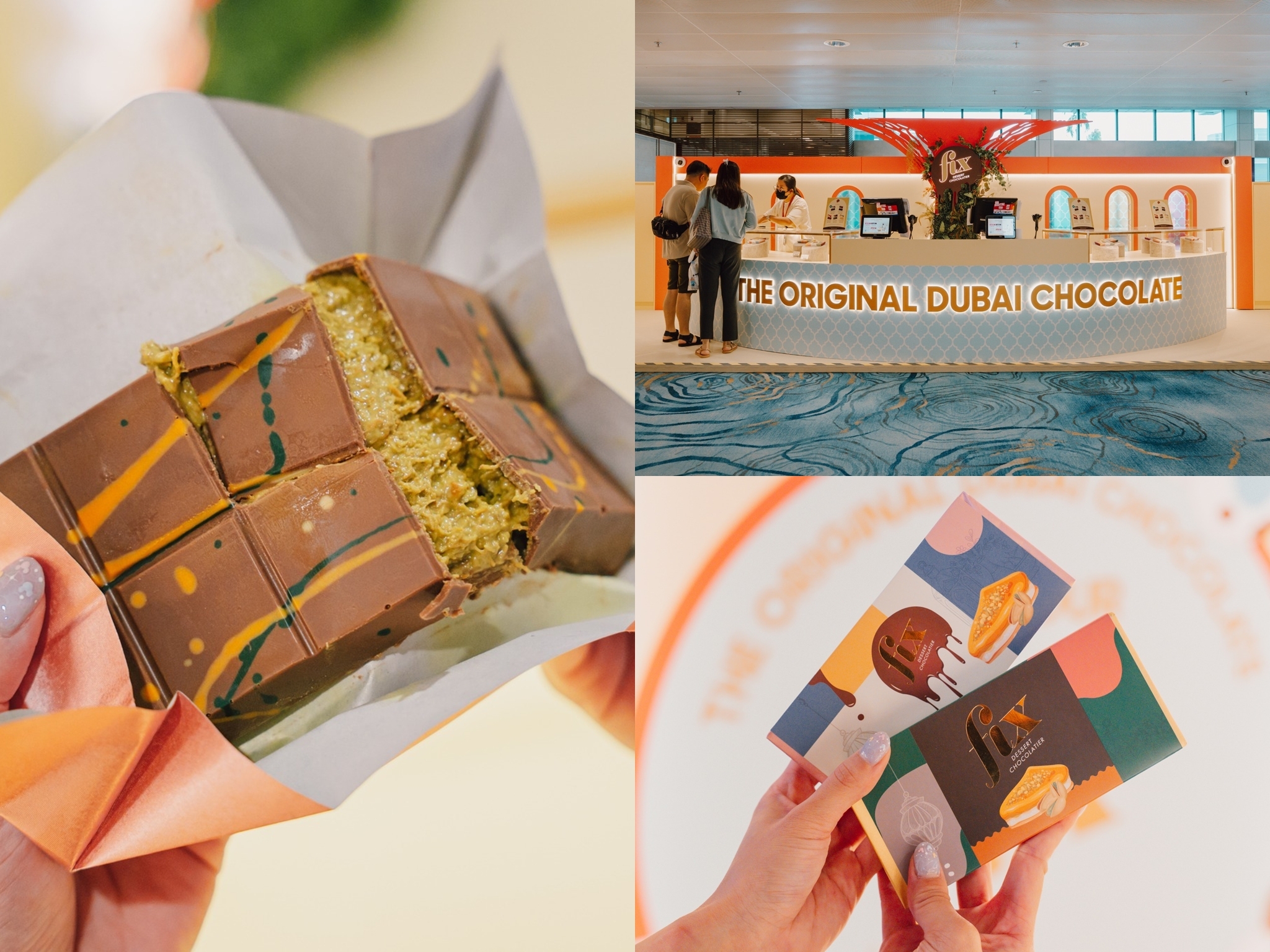 The Original Dubai Chocolate Lands in Singapore Changi Airport till ...