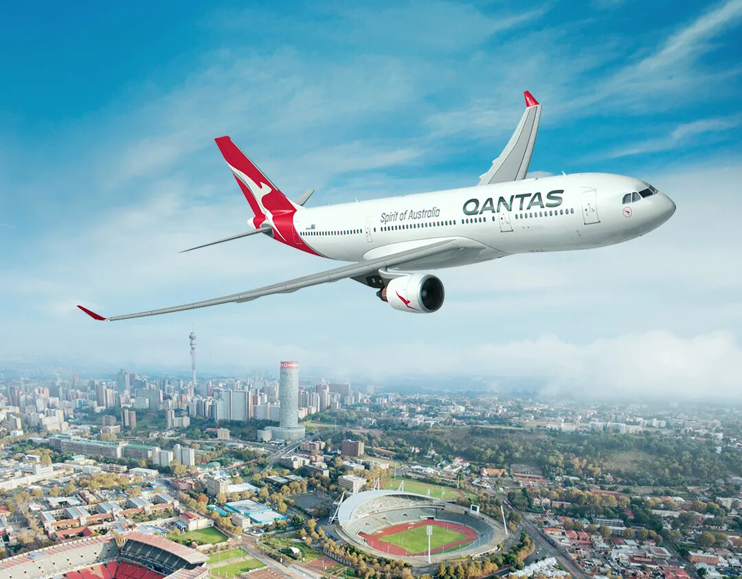 New Qantas route connects Joburg and Perth with fastest flight yet
