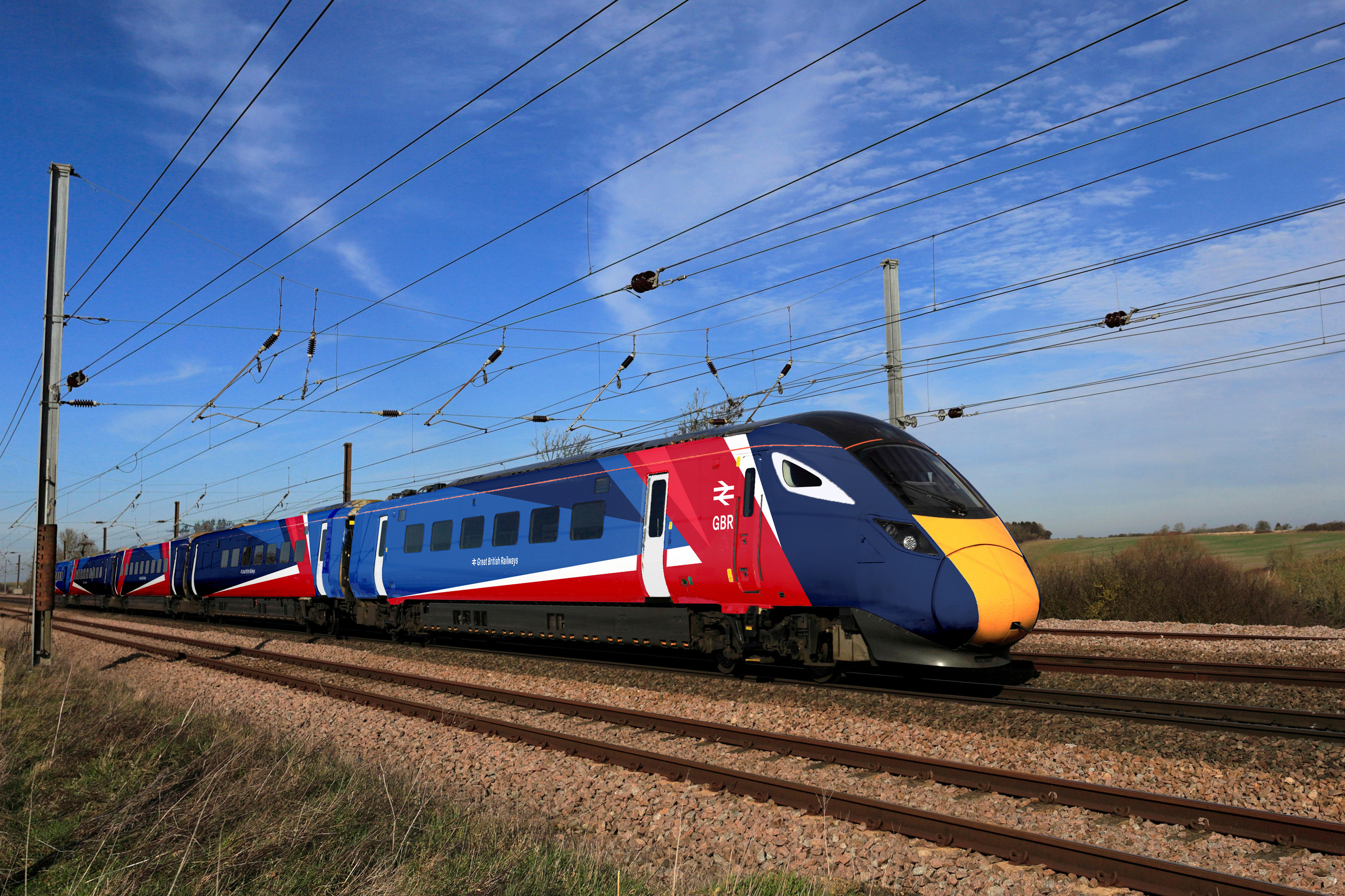 British Trains Are Getting A Bold New Look: Government Reveals Great ...