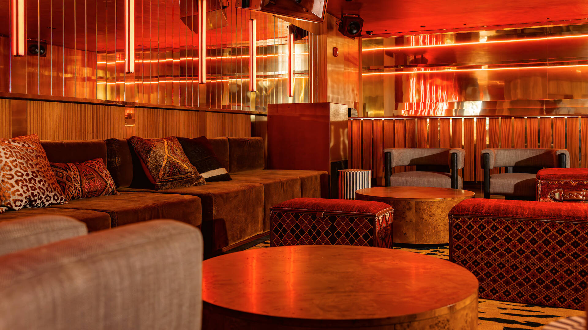See Inside New Vinyl Lounge Lion's Den Opening in Miami