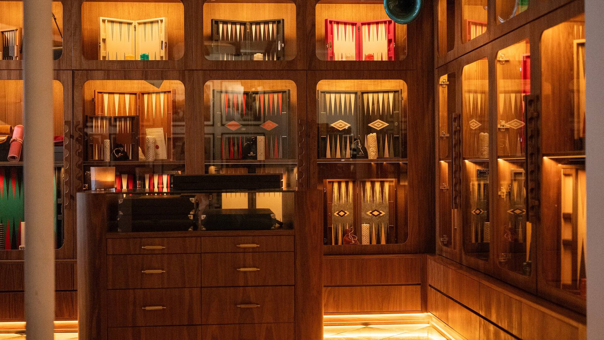 See Inside 7 Spring: the First-Ever Backgammon Cafe in NYC