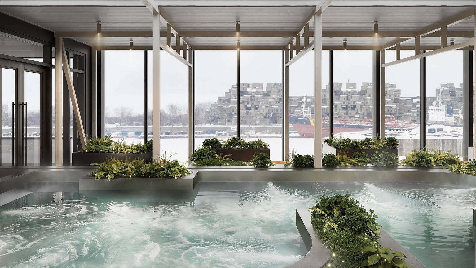 Montreal’s Iconic Floating Spa Is Expanding This Winter With A Second ...