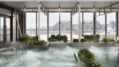 Montreal’s Iconic Floating Spa Is Expanding This Winter With A Second ...