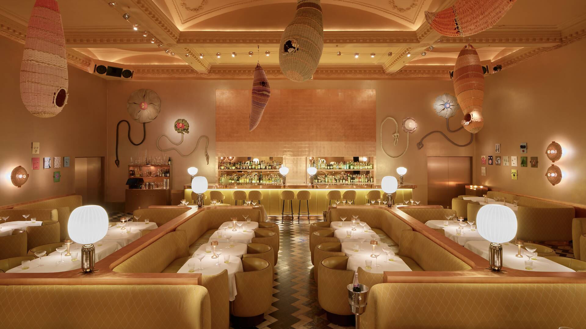 Arty London Restaurant Sketch Unveils New Artwork In Redesign