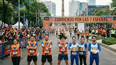 Súmate a la carrera de Dragon Ball en CDMX: fecha, ruta y costos