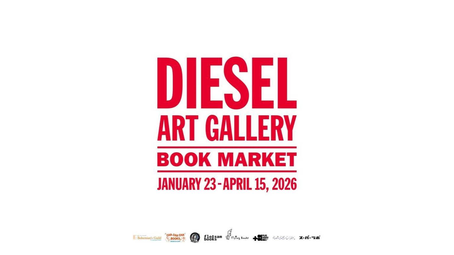 DIESEL ART GALLERY BOOK MARKET