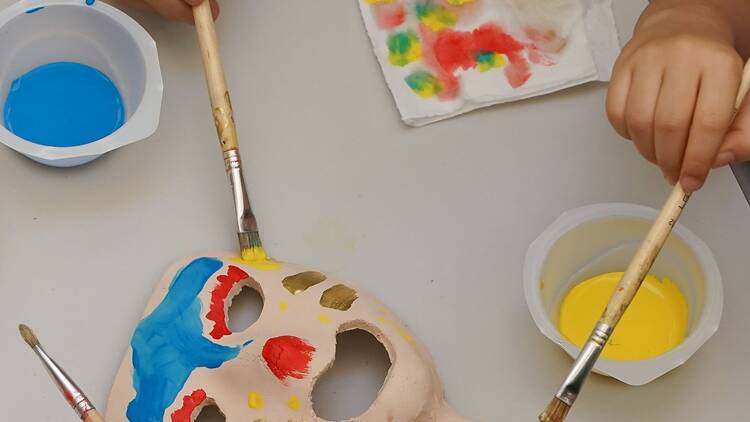 Máscaras romanas | Museu de Lisboa – Teatro Romano | Miúdos in Lisboa