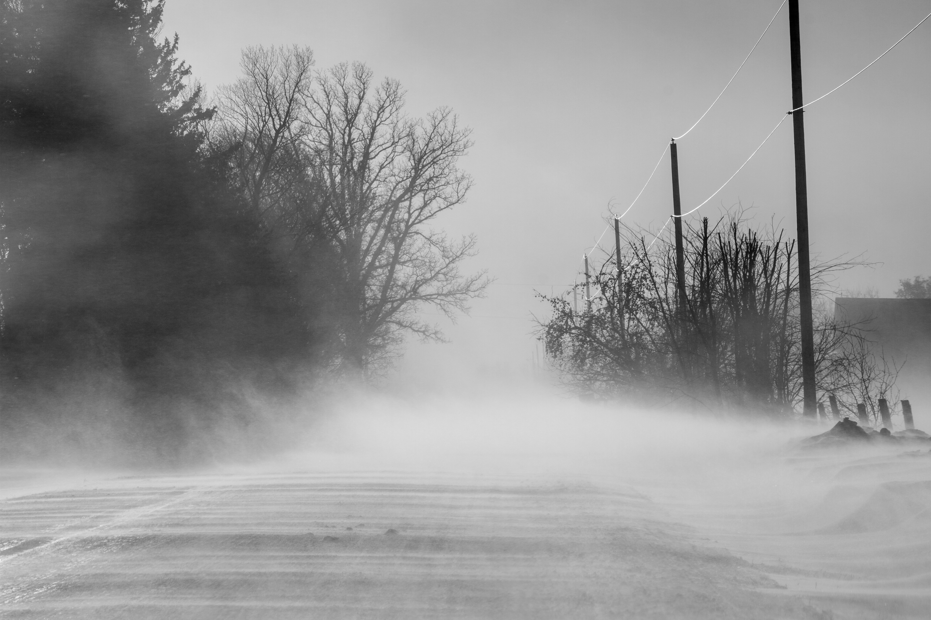 Montreal Snow Squall Warning: Near Zero Visibility