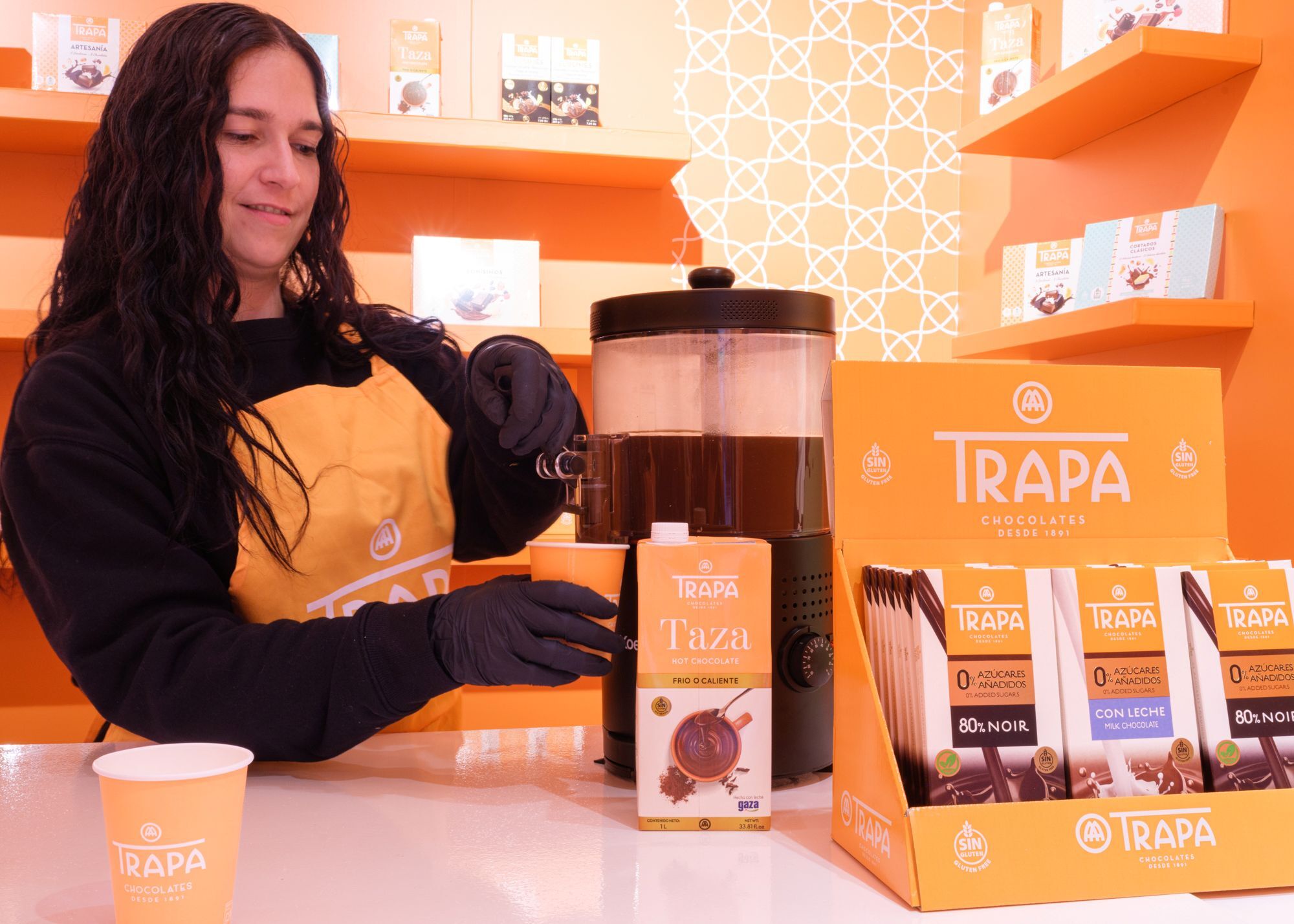 Esta marca centenaria regala chocolate caliente gratis en el centro de ...