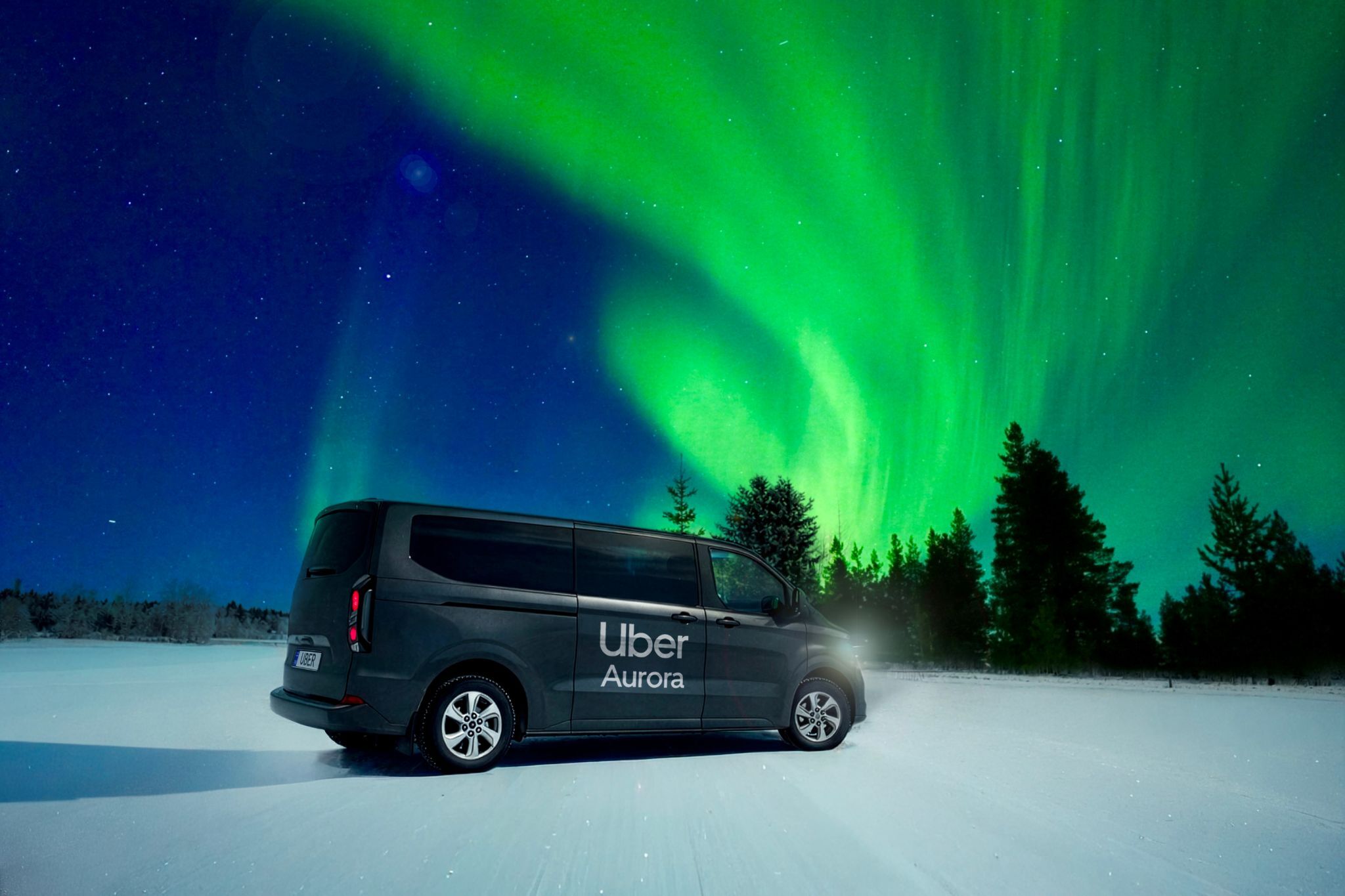Free Uber Aurora northern lights rides launch in Rovaniemi