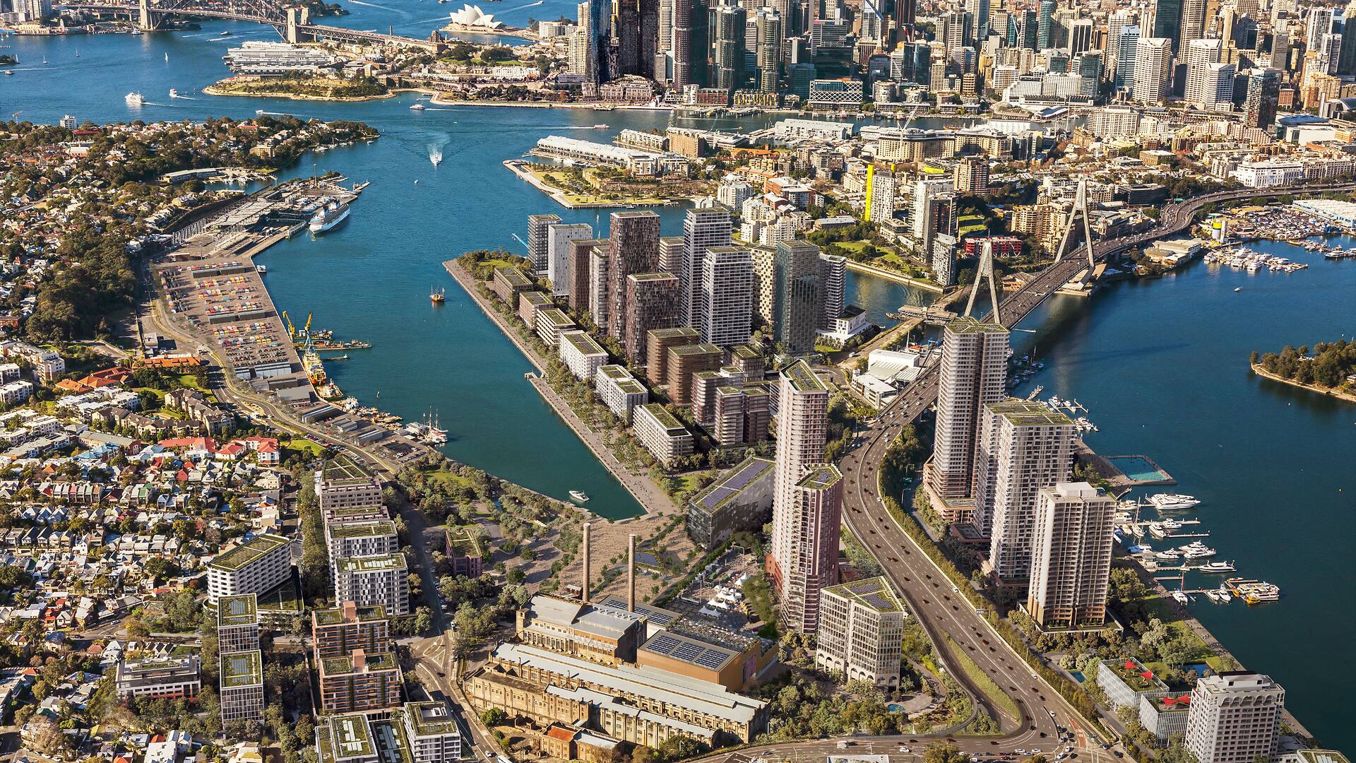 Sydney is scoring a new harbourside suburb in the Inner West