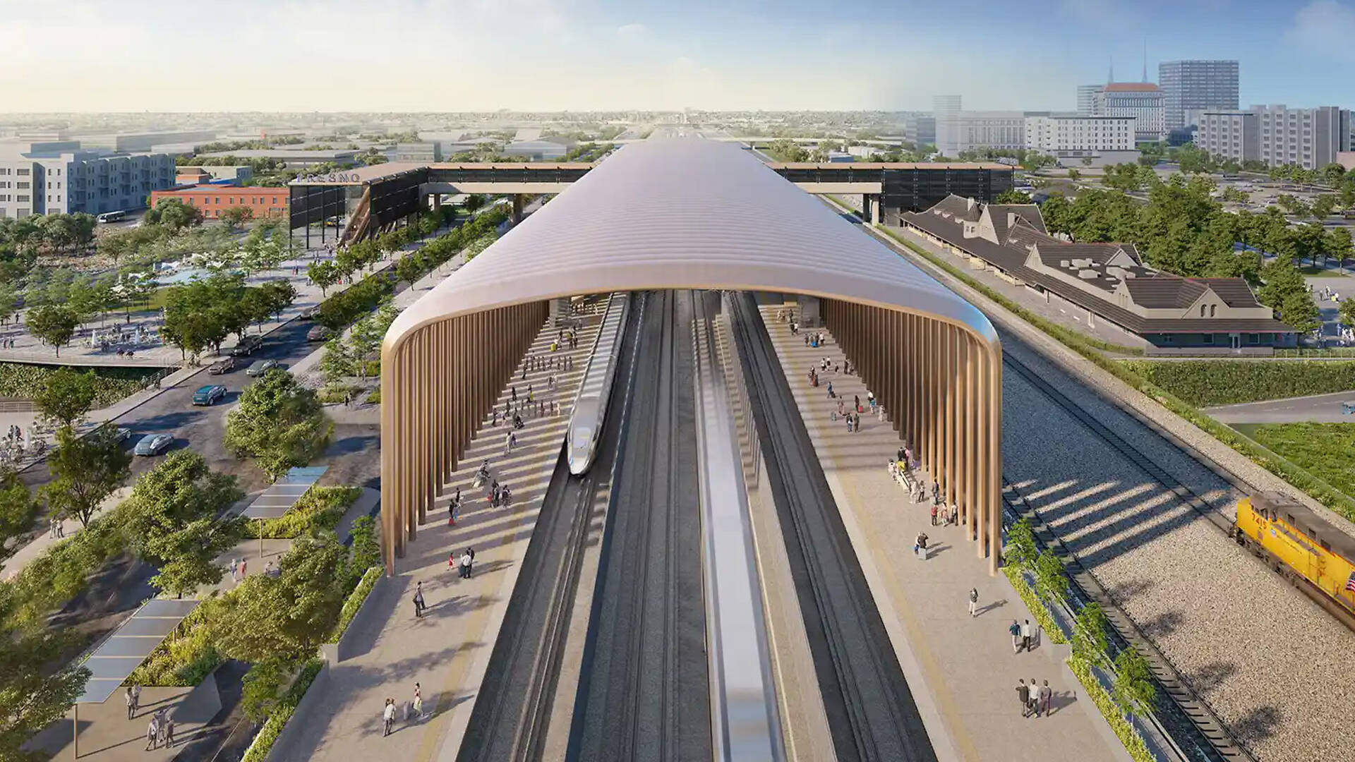 See New Renderings of California’s Los Angeles-to-San Francisco Bullet ...