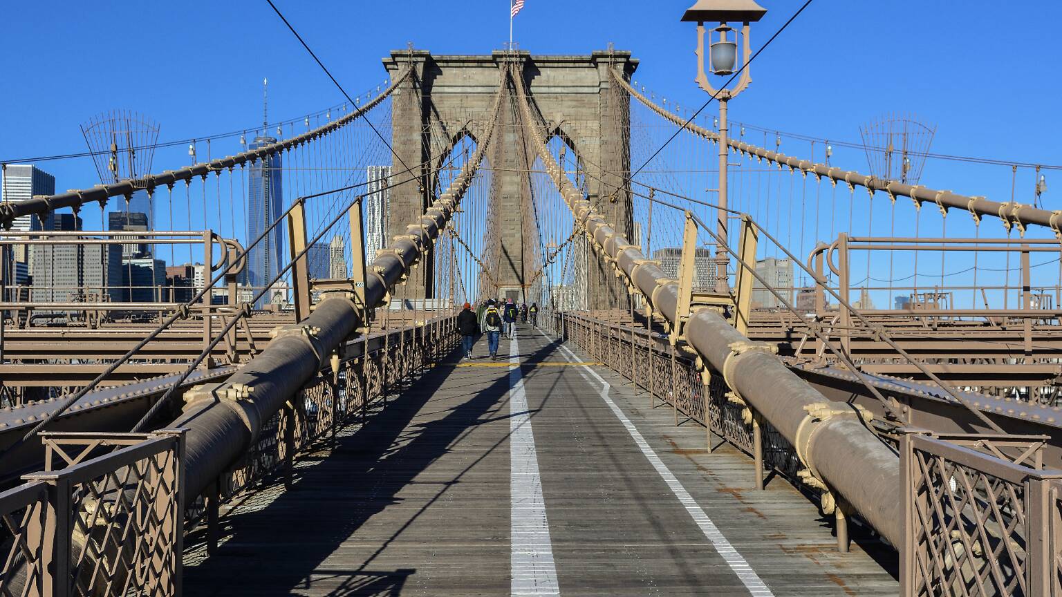 The Brooklyn Bridge in NYC is Getting Separate Entrances for Cyclists ...