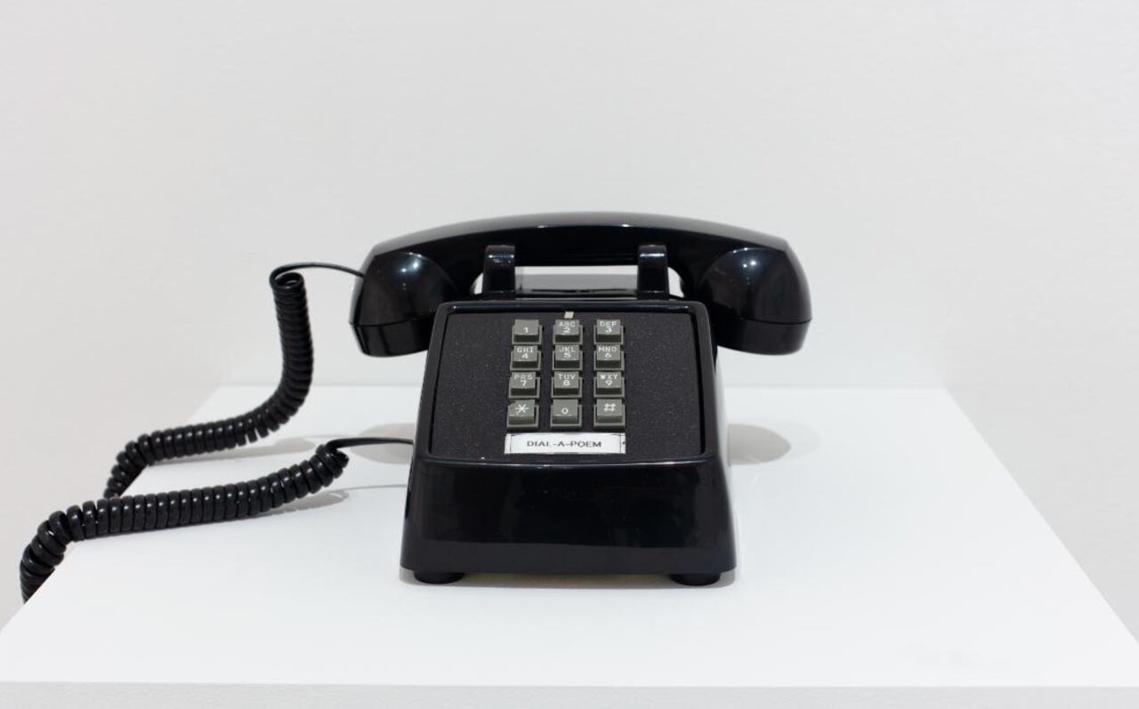 Call a number and hear poetry answer back at Bangkok Kunsthalle ...