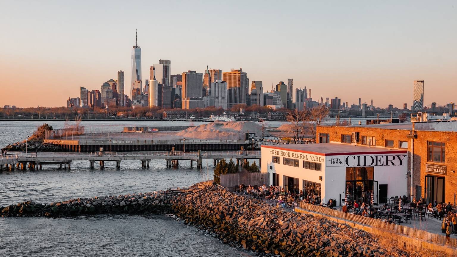 Red Hook Barrel Yard is Opening on the Brooklyn Waterfront this Spring