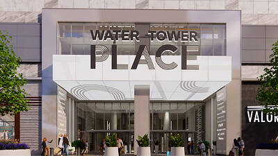 Water Tower Place Reveals Its $170 Million Renovation Plan in Chicago