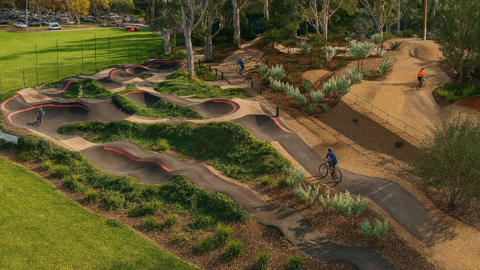 Work on Sydney's huge new 'field of play' has officially begun