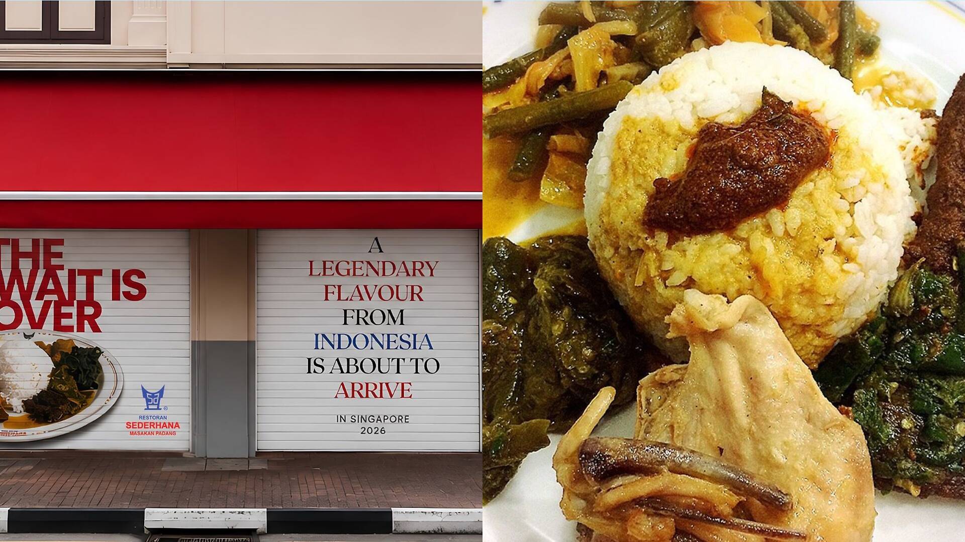 Famous Indonesian Nasi Padang Chain Sederhana Opens First Singapore ...