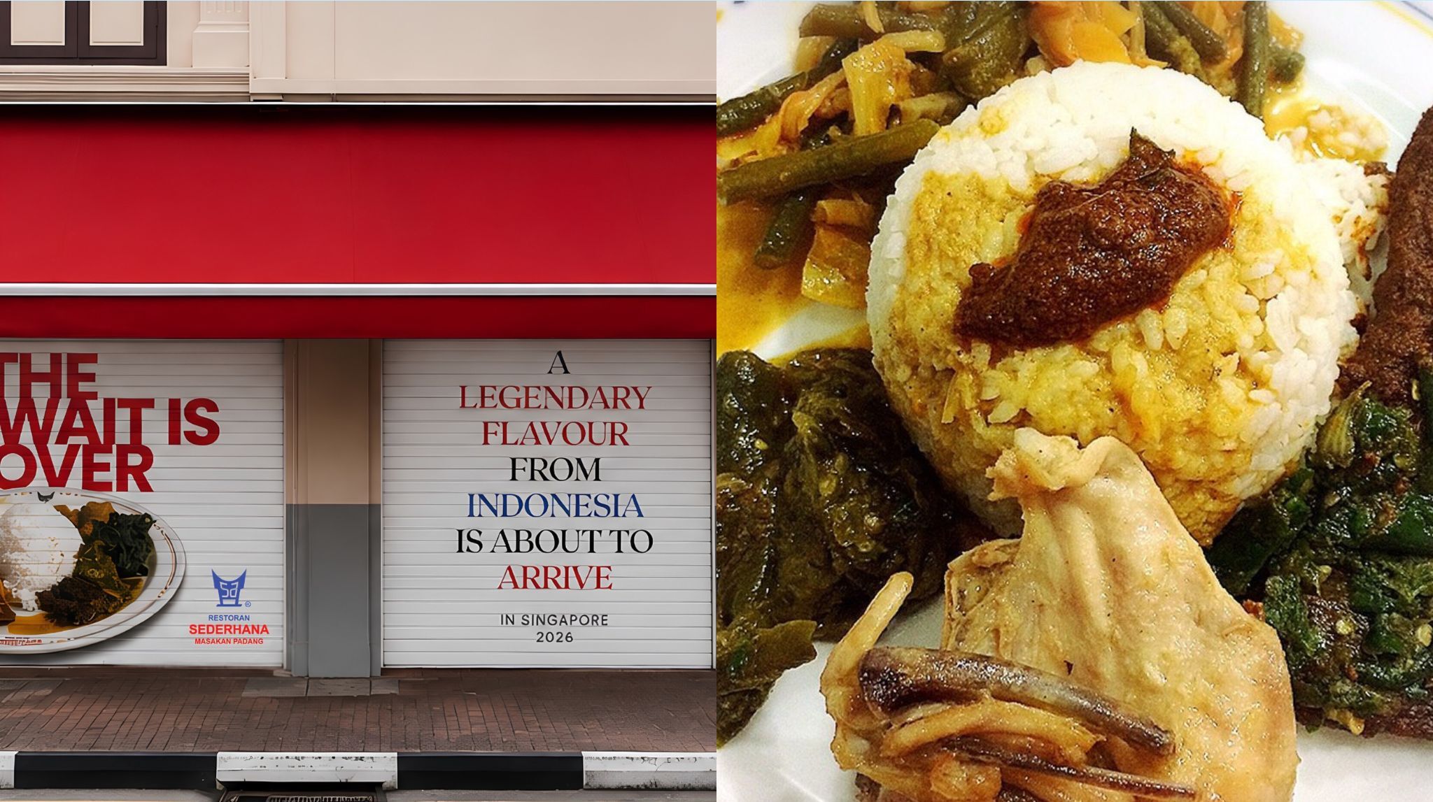 Famous Indonesian Nasi Padang Chain Sederhana Opens First Singapore ...