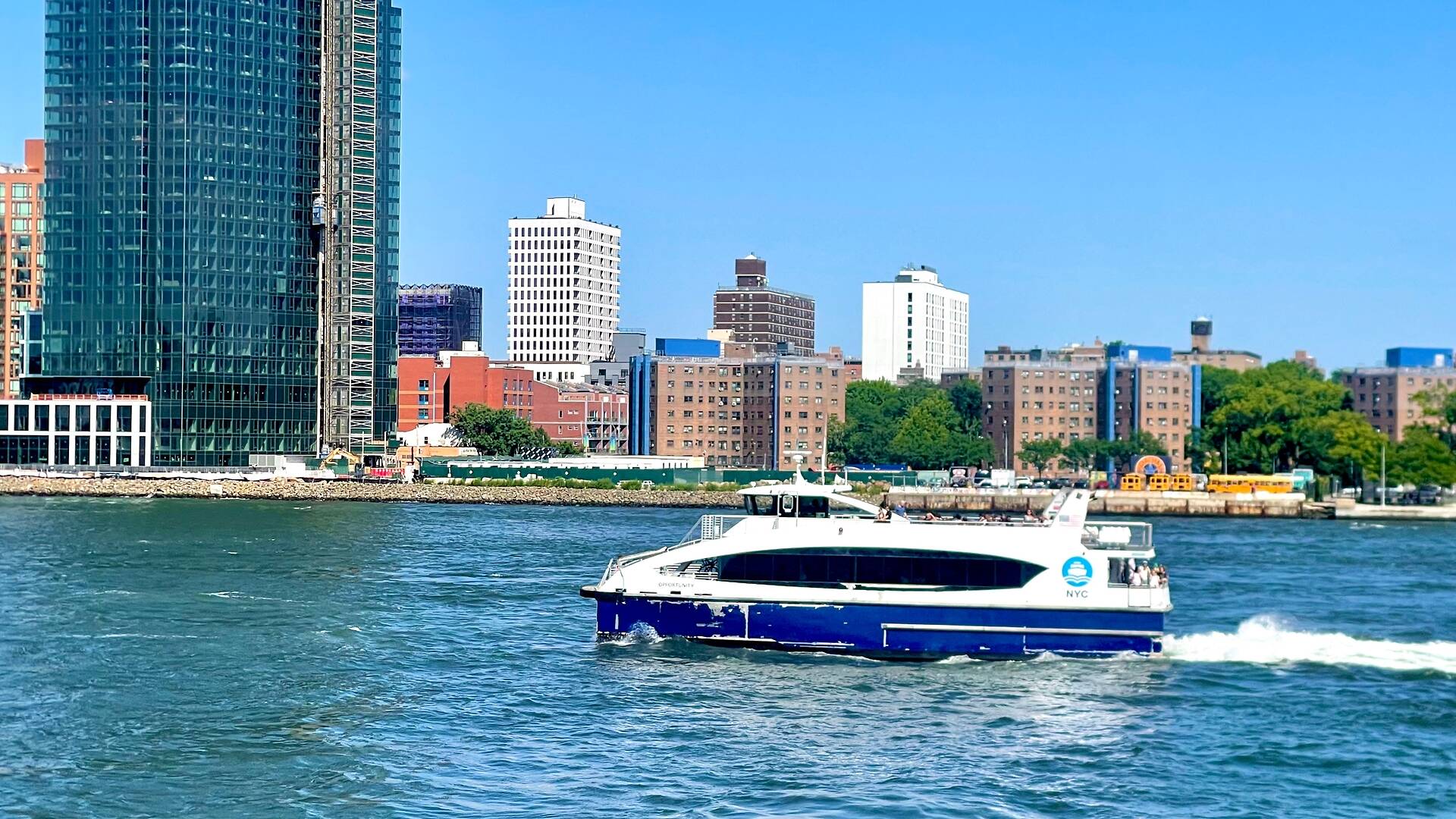 NYC Ferry service is getting a boost in time for the World Cup