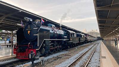 Ride a Rare Steam Train from Bangkok to Chachoengsao