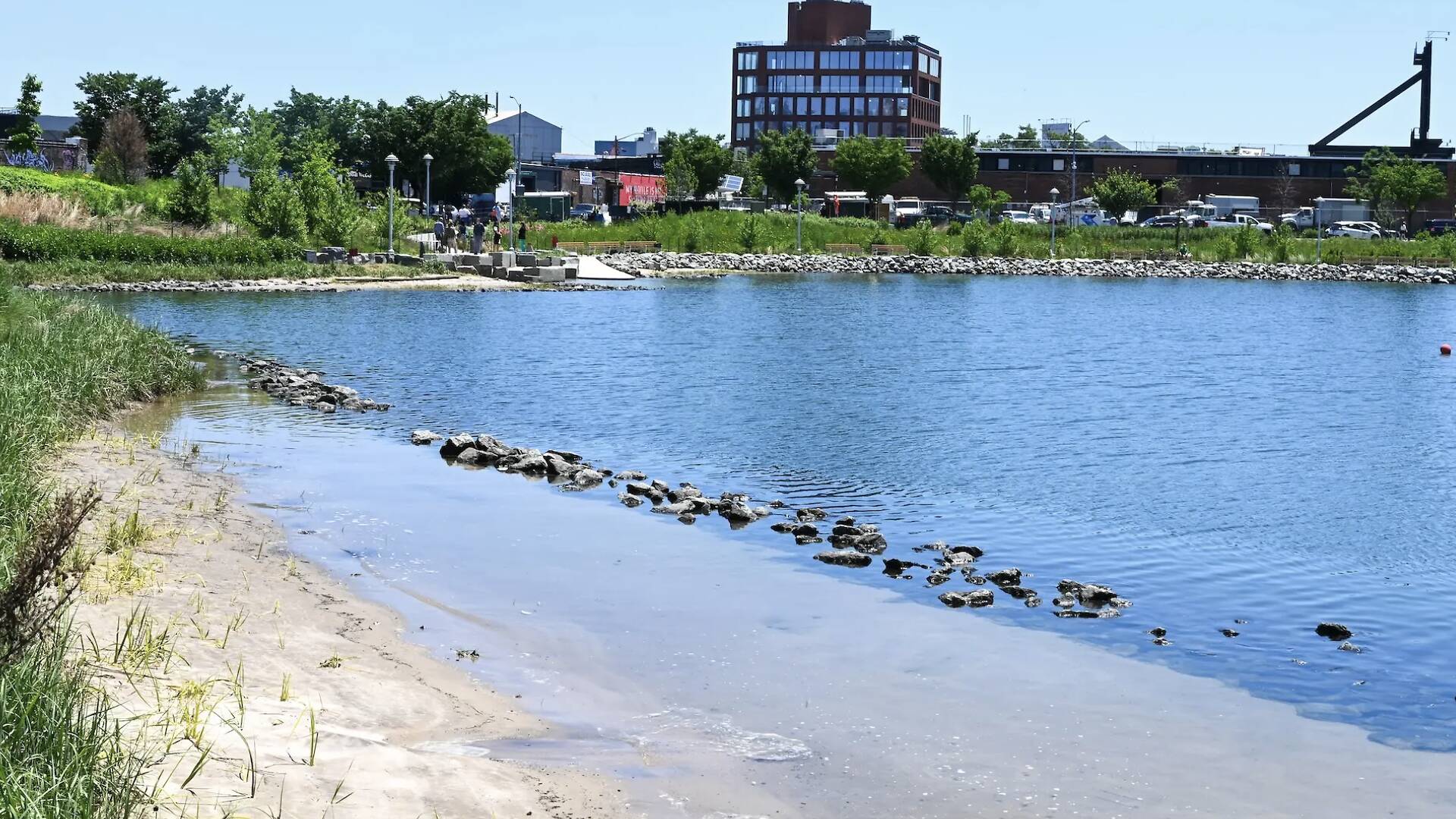 See Pictures of the New Tiny Beach That Just Opened in Brooklyn