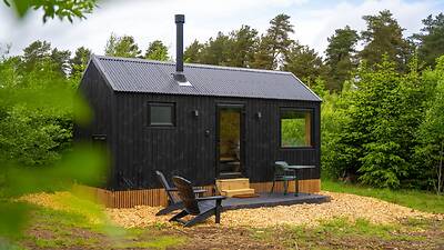 Stunning New Off-Grid Cabins Are Opening in This Ancient British Forest