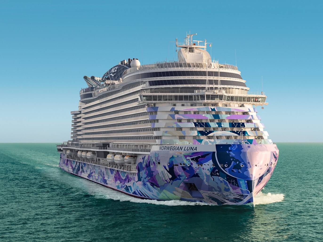Norwegian Luna y hacer del mar un escenario en el crucero