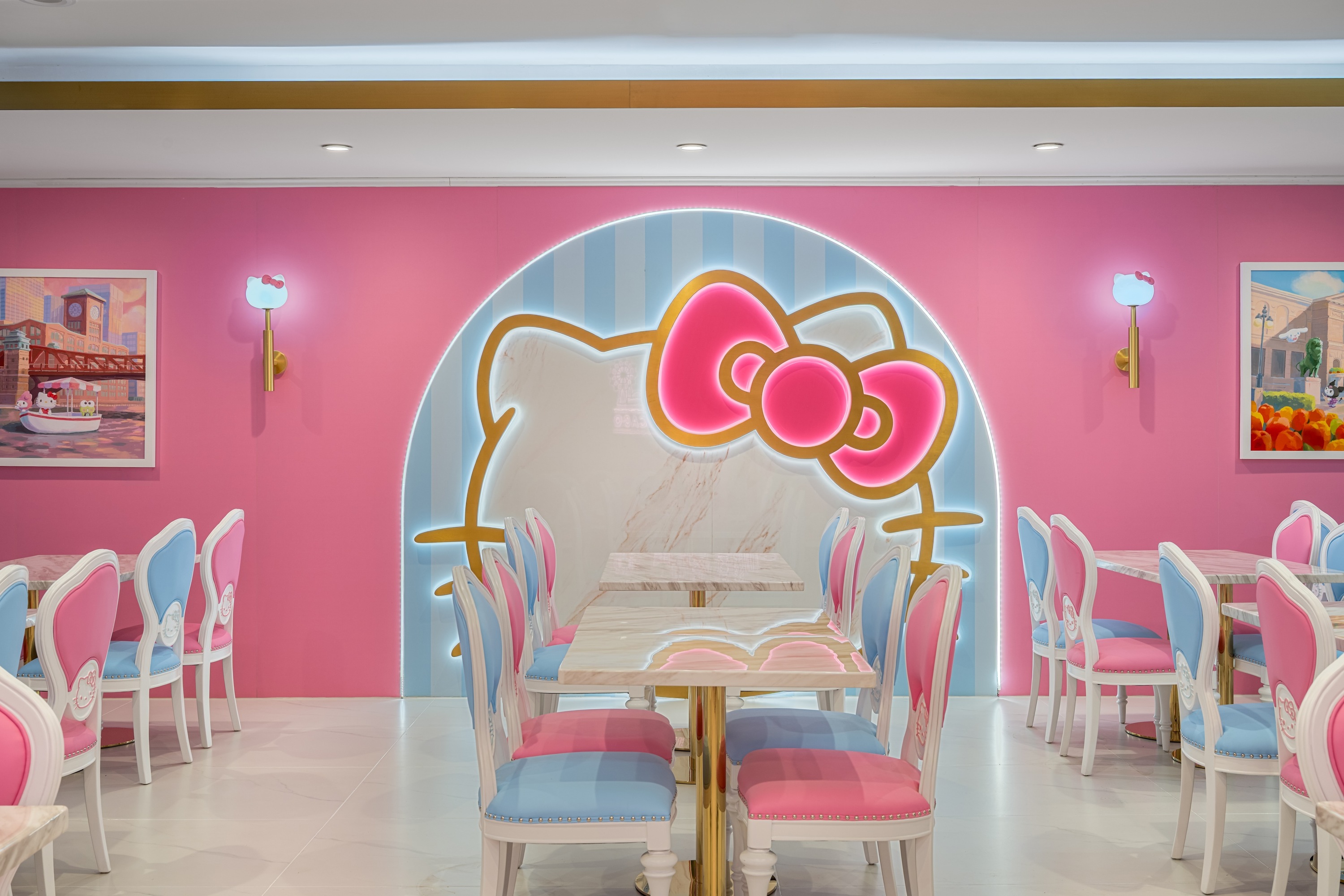 First look: Inside the Adorable New Two-Floor Hello Kitty Cafe in Chicago