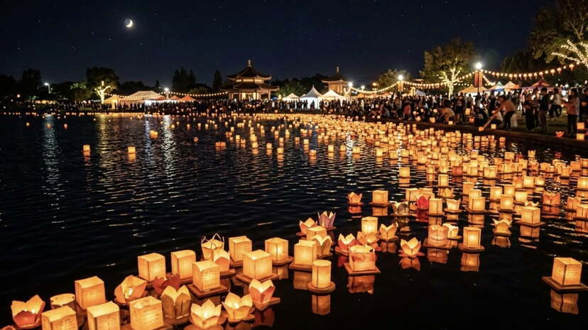 Light the Night: Water Lantern Festival | Boston | Things to do in Boston
